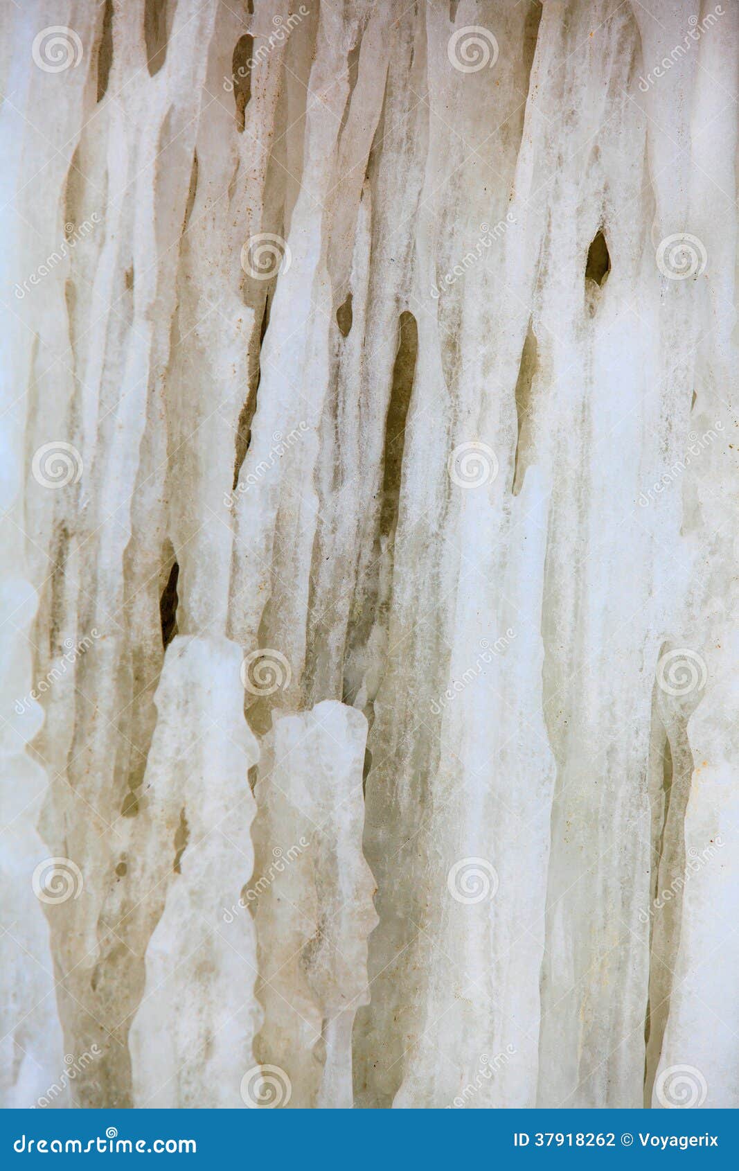Winter Scenery. Close Up Ice Formations Icicles As Background Stock ...