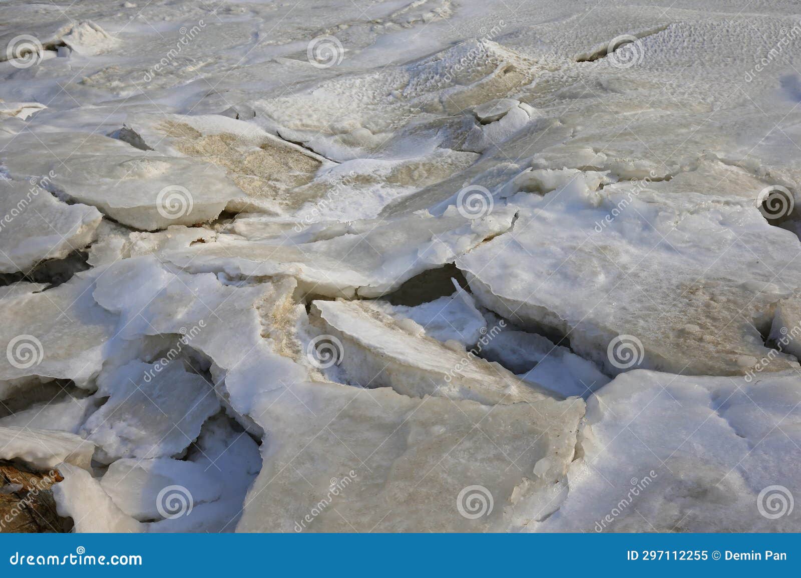 The winter sea ice stock image. Image of scene, beauty - 297112255