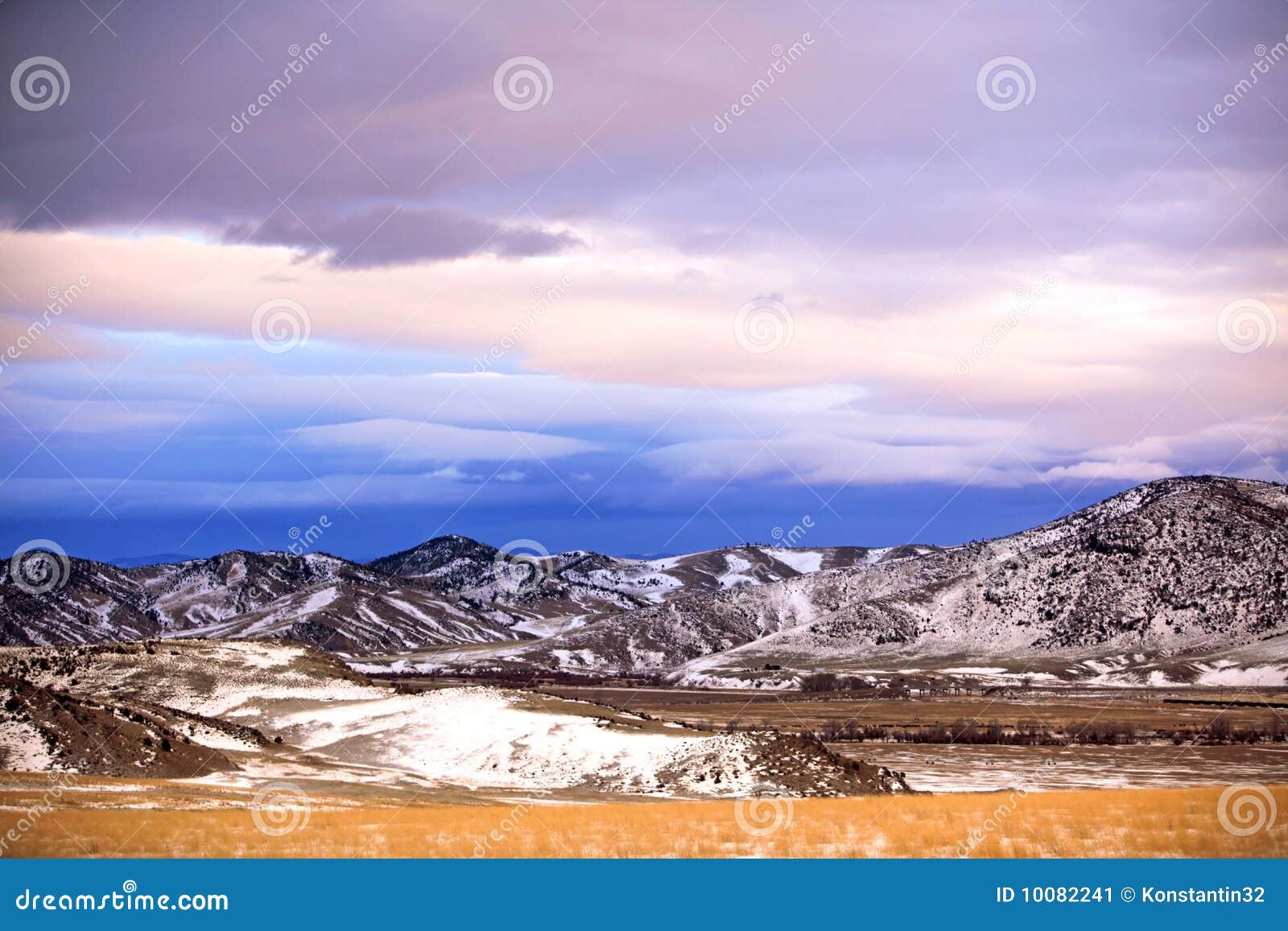 Winter Season in Rural Area Stock Image - Image of scenery, rural: 10082241