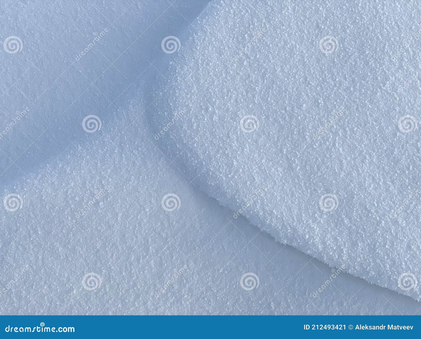 Winter Season Snow White Blue Texture Concept Background Stock Image ...