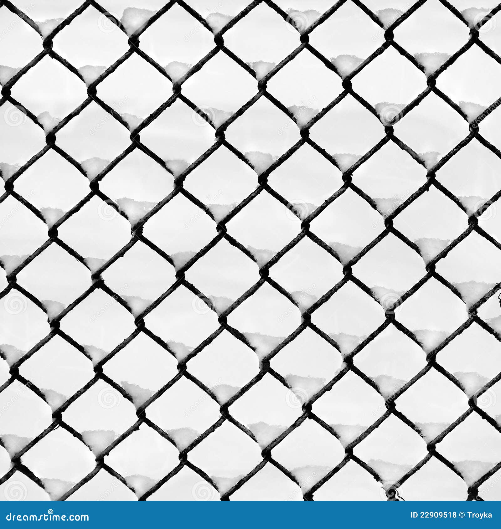 Winter Snow-and-fence Pattern. Stock Photo - Image of diagonal, pattern ...