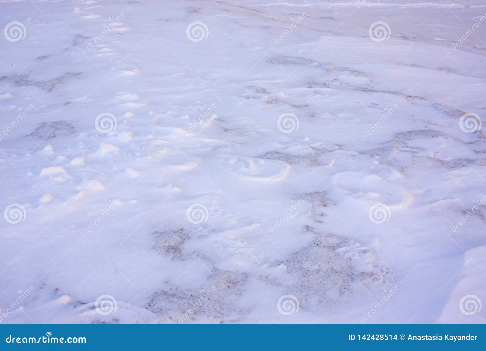 Snow and Wind Combined Formed Snow Waves in a Agricultural Environment ...