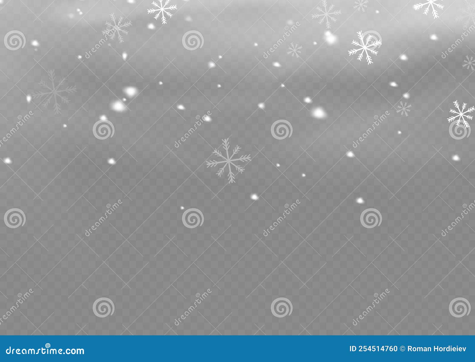 Winter Snow Wind, Fog, White Gradient Decorative Stock Vector ...