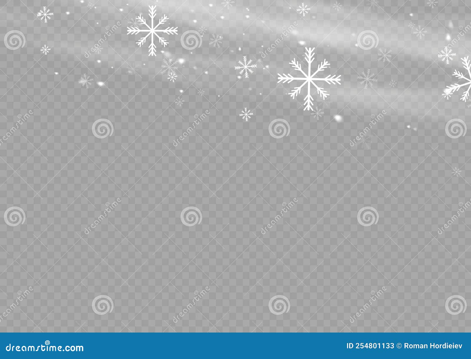 Winter Snow Wind, Fog, White Gradient Decorative Stock Vector ...