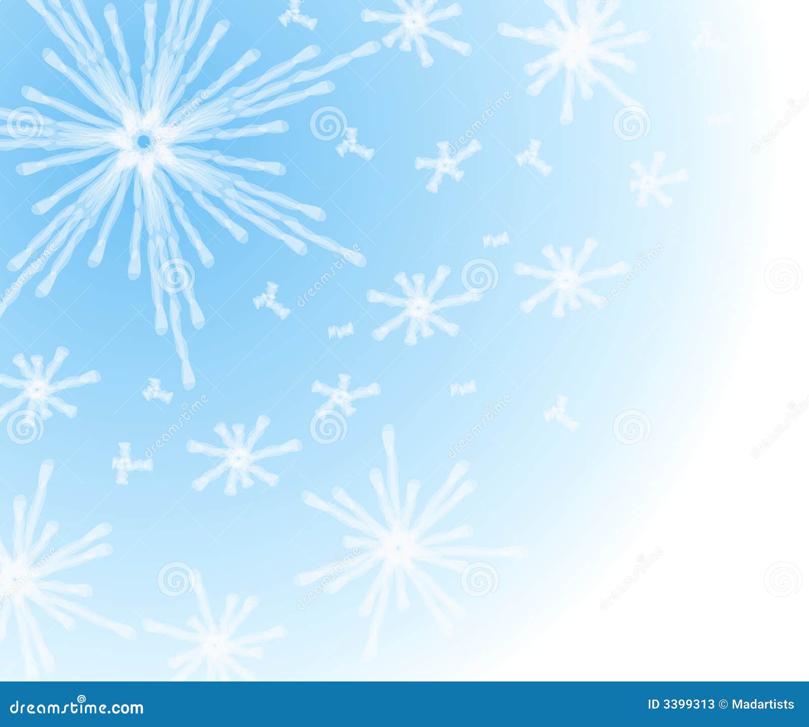 Fading Snowflake Background Royalty-Free Stock Image | CartoonDealer ...