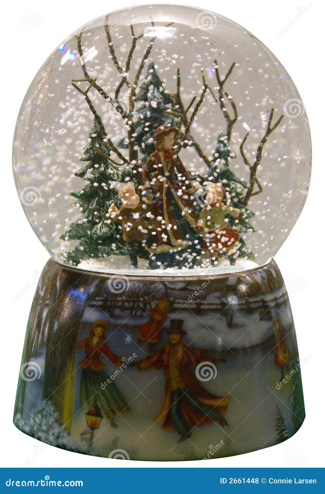 Winter snowglobe stock photo. Image of seasonal, isolated - 2661448