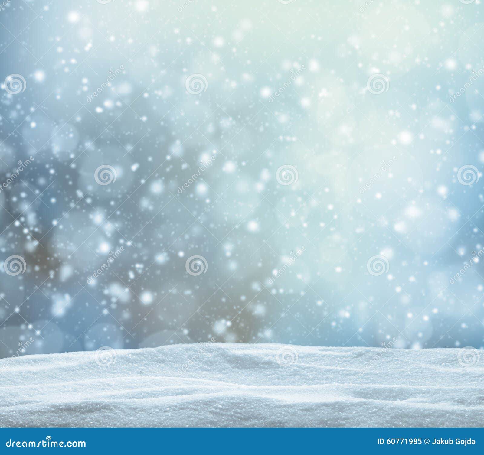 Winter Snowy Abstract Background Stock Image - Image of cold, winter ...