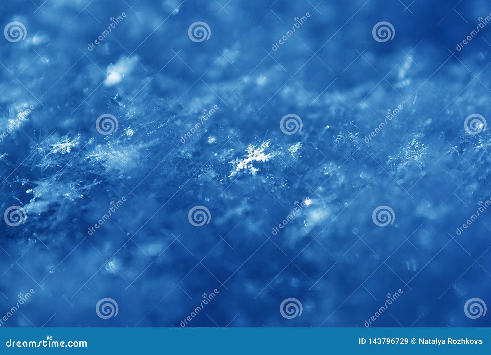Background of Grainy Abstract Blue Snow Stock Image - Image of ...