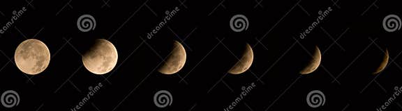 Winter Solstice Lunar Eclipse 2010 Stock Photo - Image of black, night ...