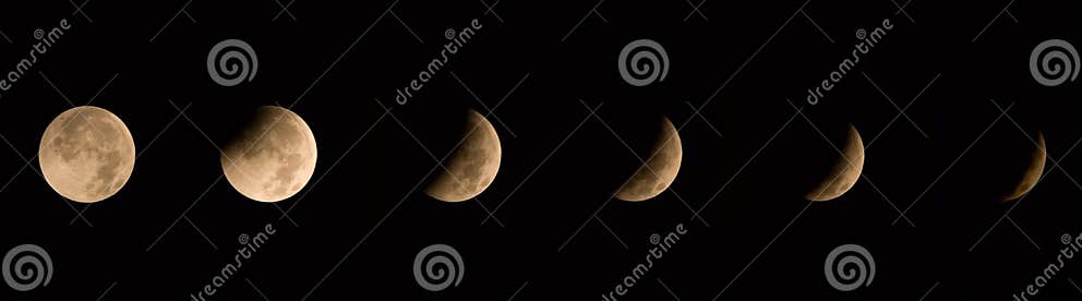 Winter Solstice Lunar Eclipse 2010 Stock Photo - Image of black, night ...
