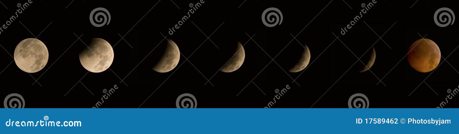 Winter Solstice Lunar Eclipse 2010 Stock Photo - Image of winter ...