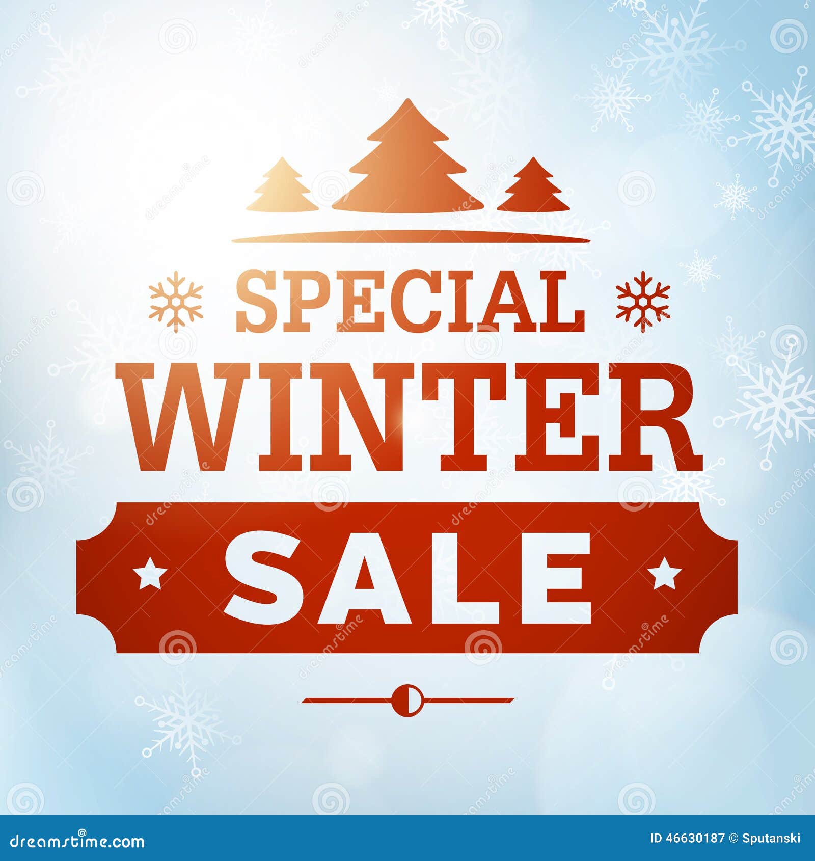 Winter special sale poster stock vector. Illustration of clothing ...