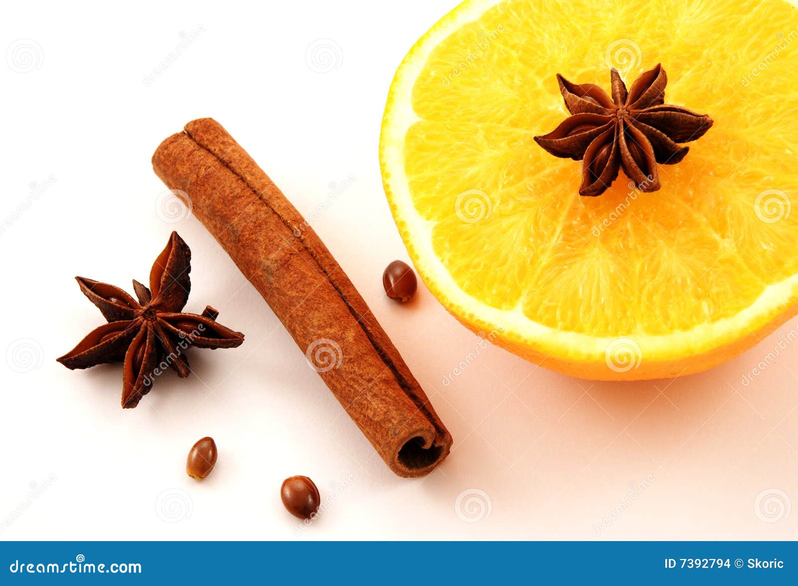 Winter spice stock photo. Image of scent, brown, holiday - 7392794