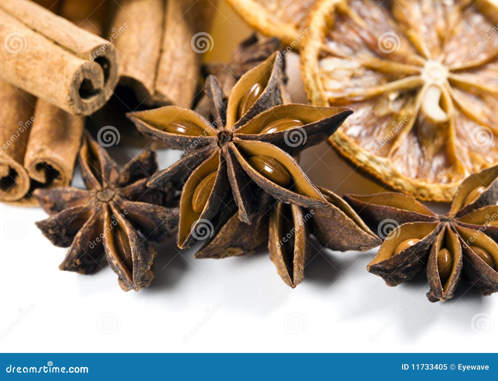 Winter spices stock image. Image of slices, winter, star - 11733405