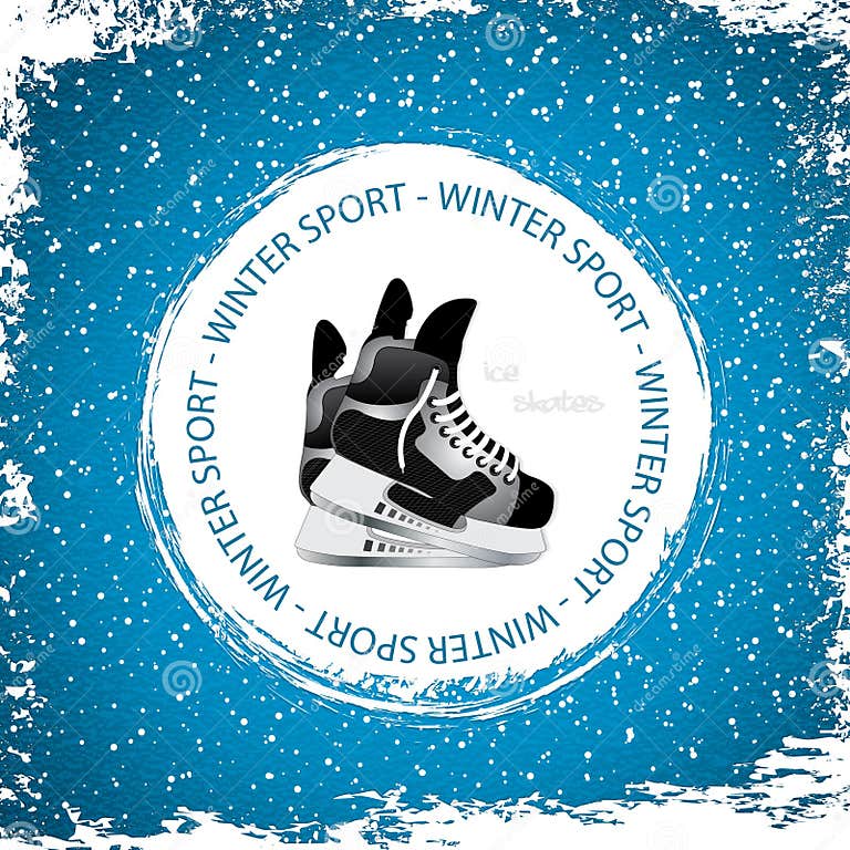 Winter sport background stock vector. Illustration of frost - 27862195