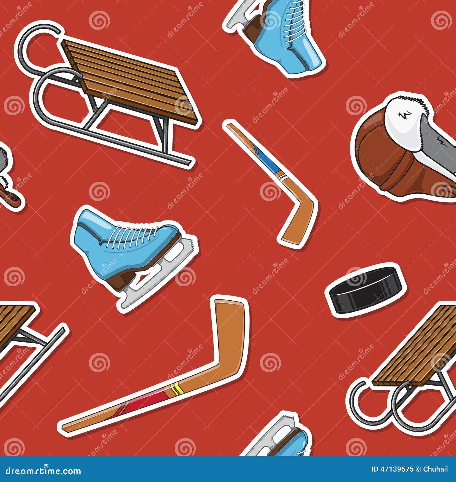 Winter sports background. stock vector. Illustration of season - 47139575