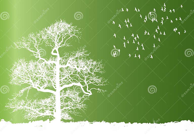 Winter_starting stock vector. Illustration of beautiful - 12160948