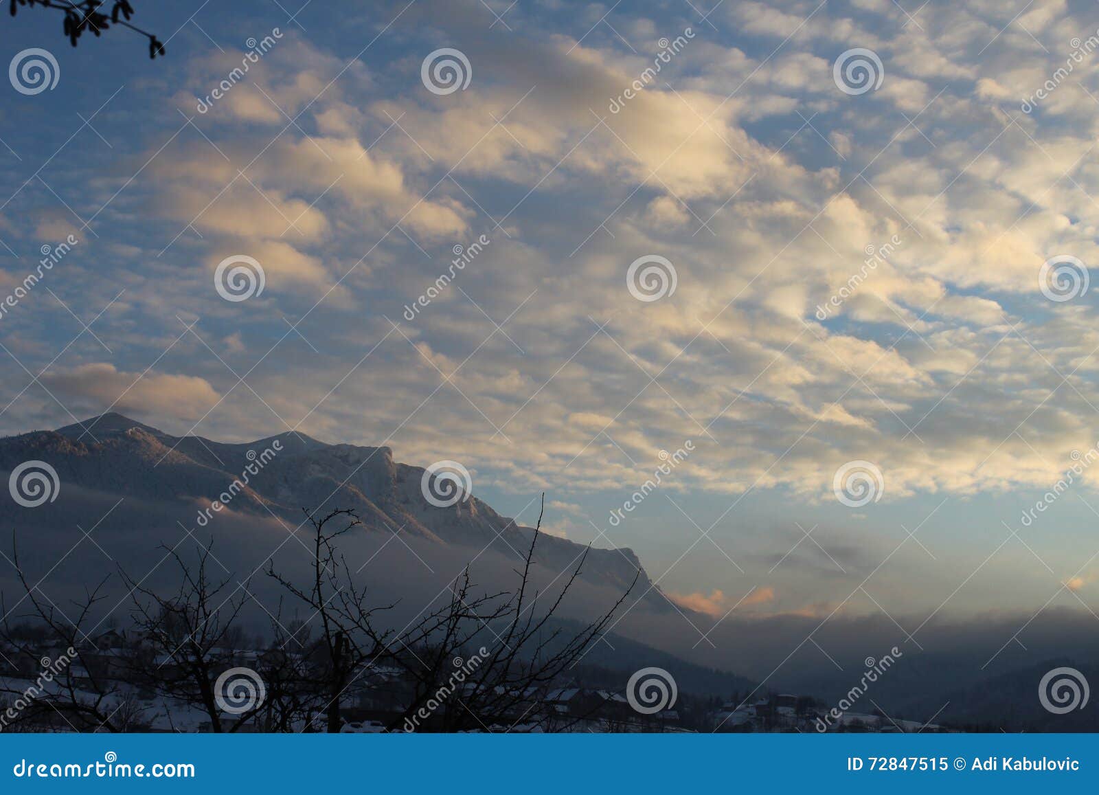 Winter stock image. Image of sunny, cold, winter, sunset - 72847515