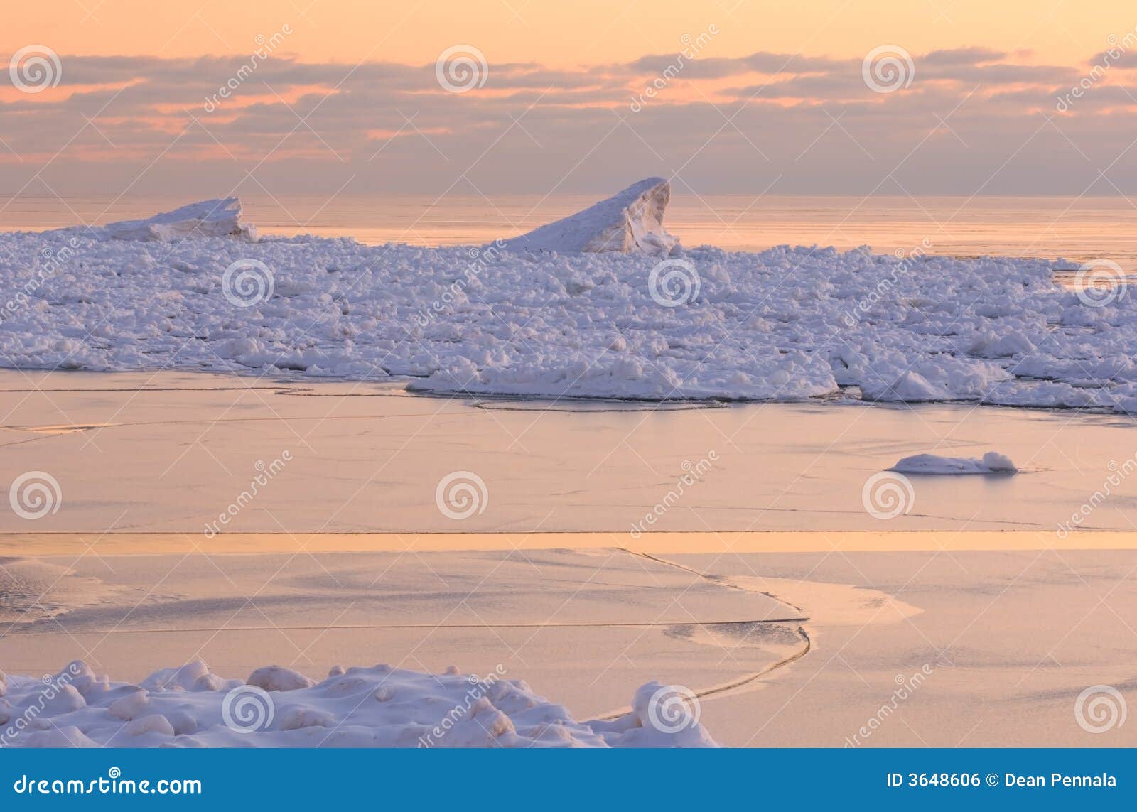 Winter Sunset Saugatuck Dunes Stock Photo - Image of landscape, lake ...