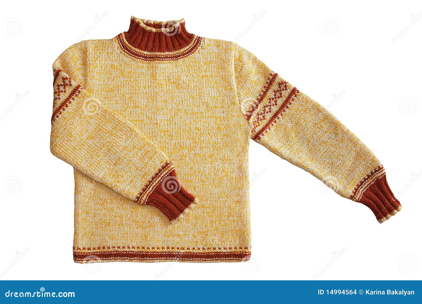 Winter sweater stock photo. Image of garment, skier, nordic - 14994564