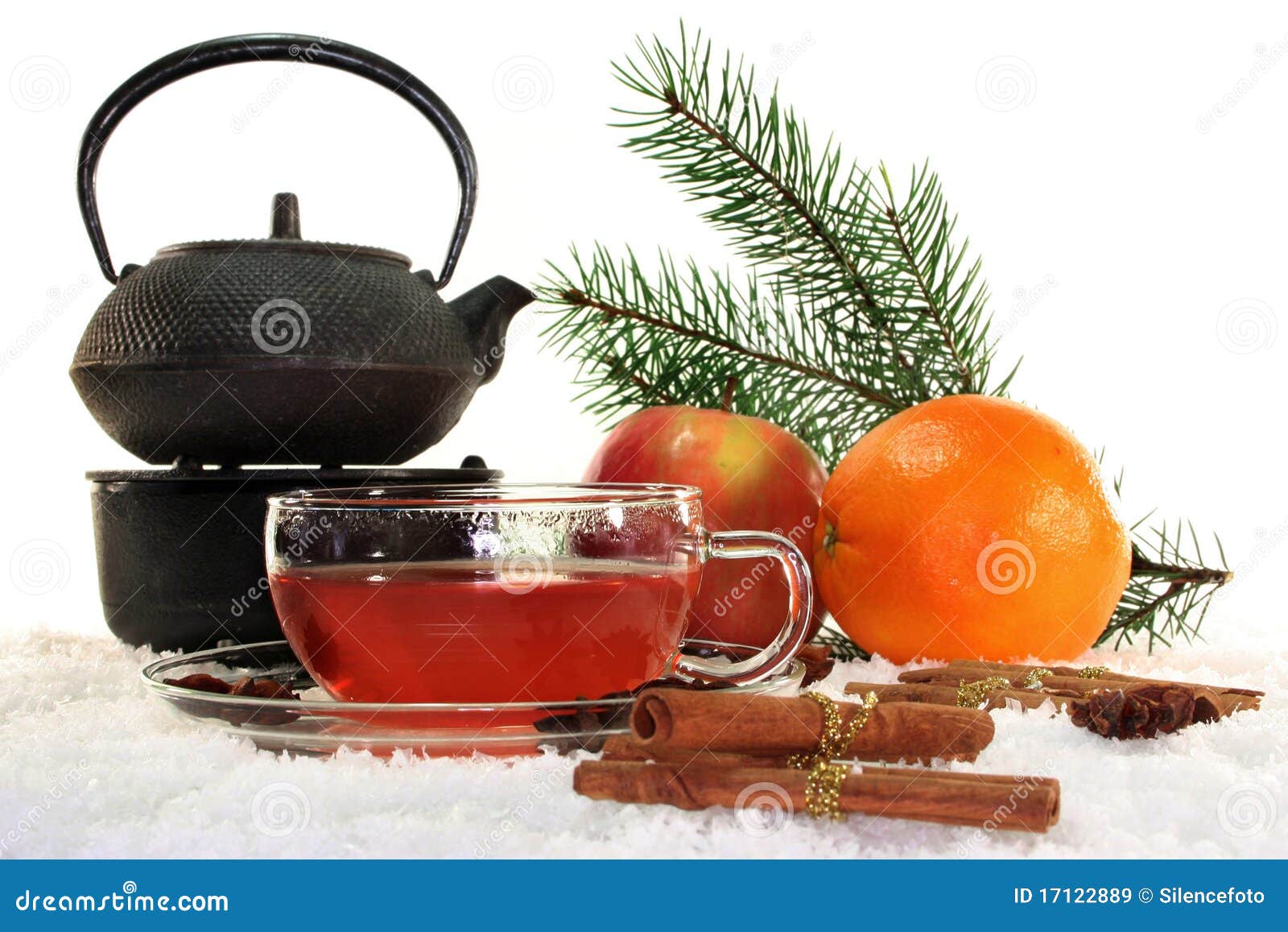 Winter tea stock image. Image of health, brew, winter - 17122889