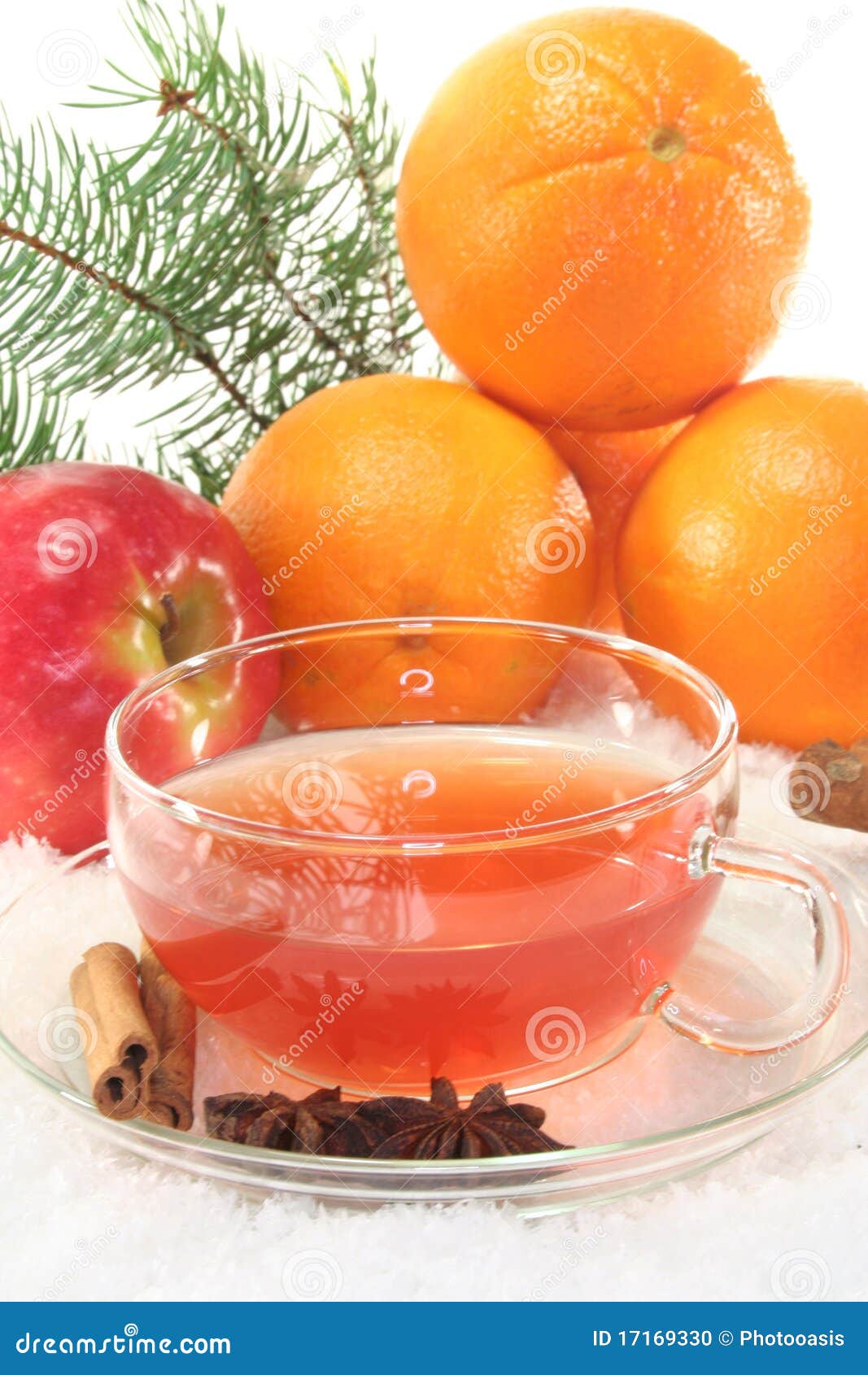 Winter tea stock photo. Image of fruit, vitamin, star - 17169330