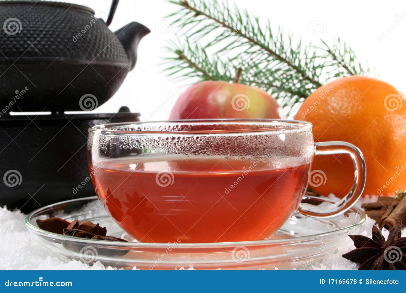 Winter tea stock photo. Image of health, spices, apple - 17169678