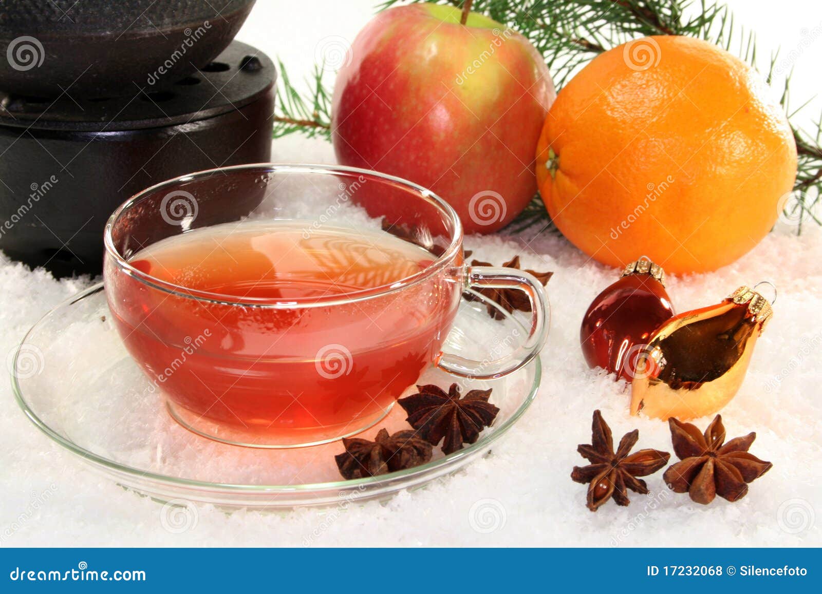 Winter tea stock photo. Image of cinnamon, health, apple - 17232068