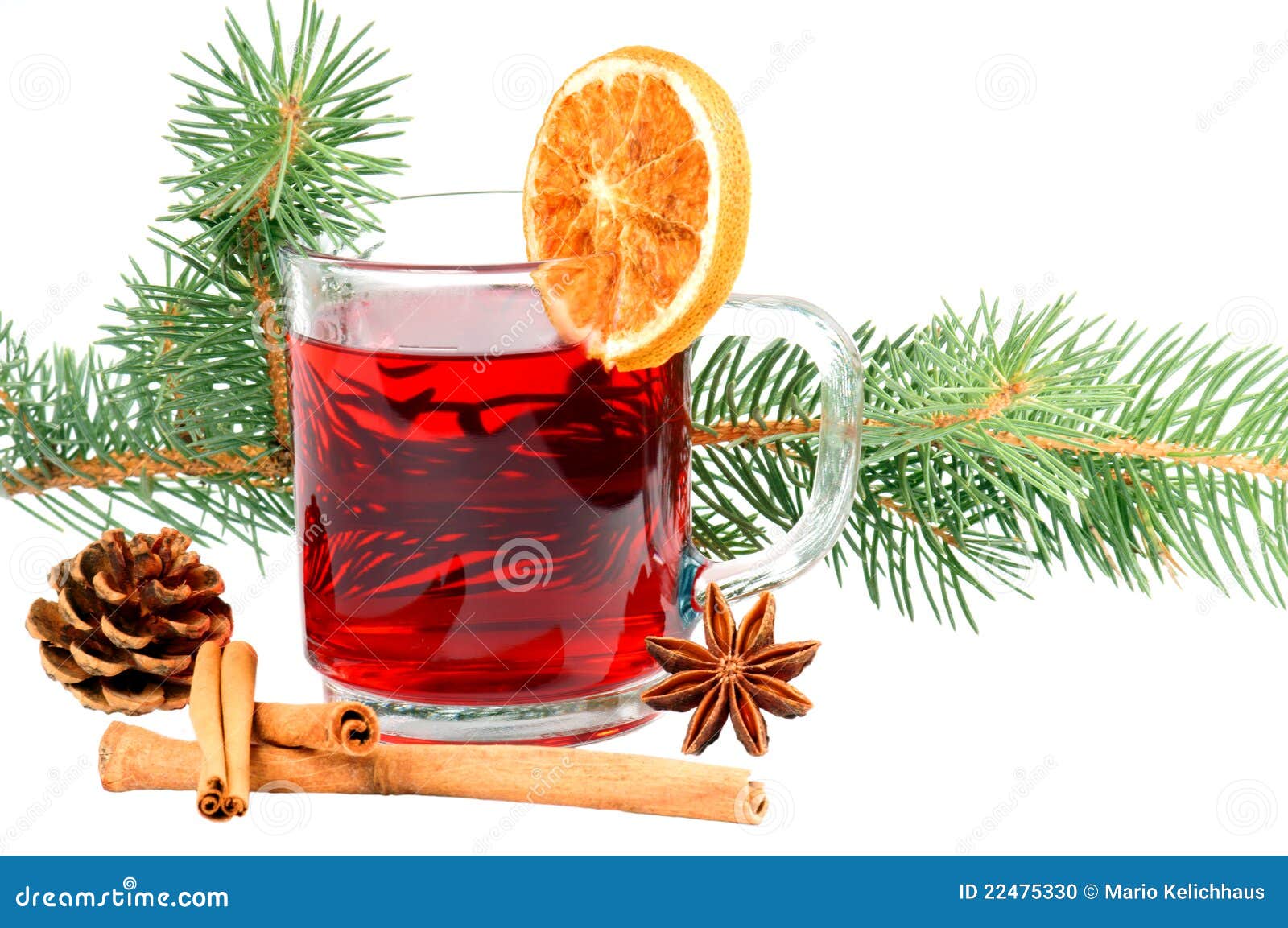 Winter tea stock photo. Image of tannenzweig, winter - 22475330