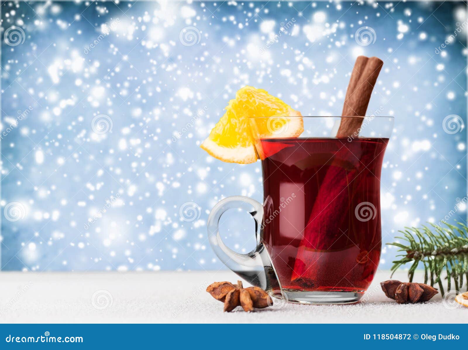 Winter tea stock photo. Image of fireside, winter, season - 118504872
