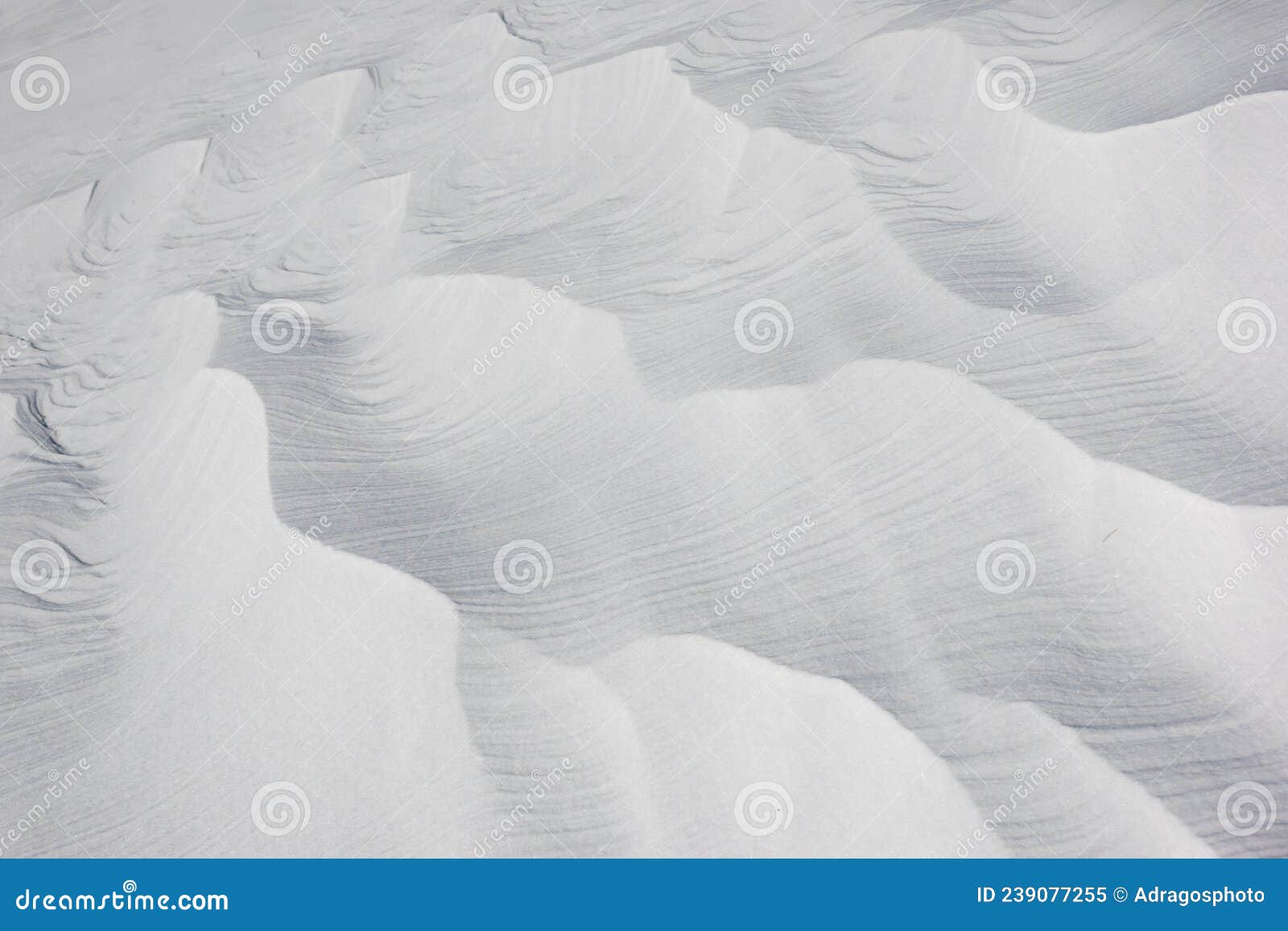 Winter Textures. Details of the Shapes that Winter Creates from Snow ...