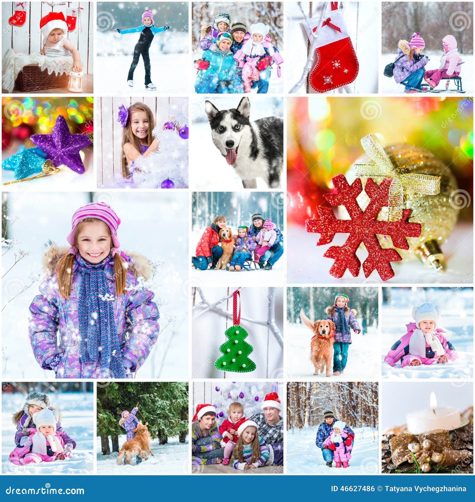 A winter theme stock photo. Image of active, decorations - 46627486