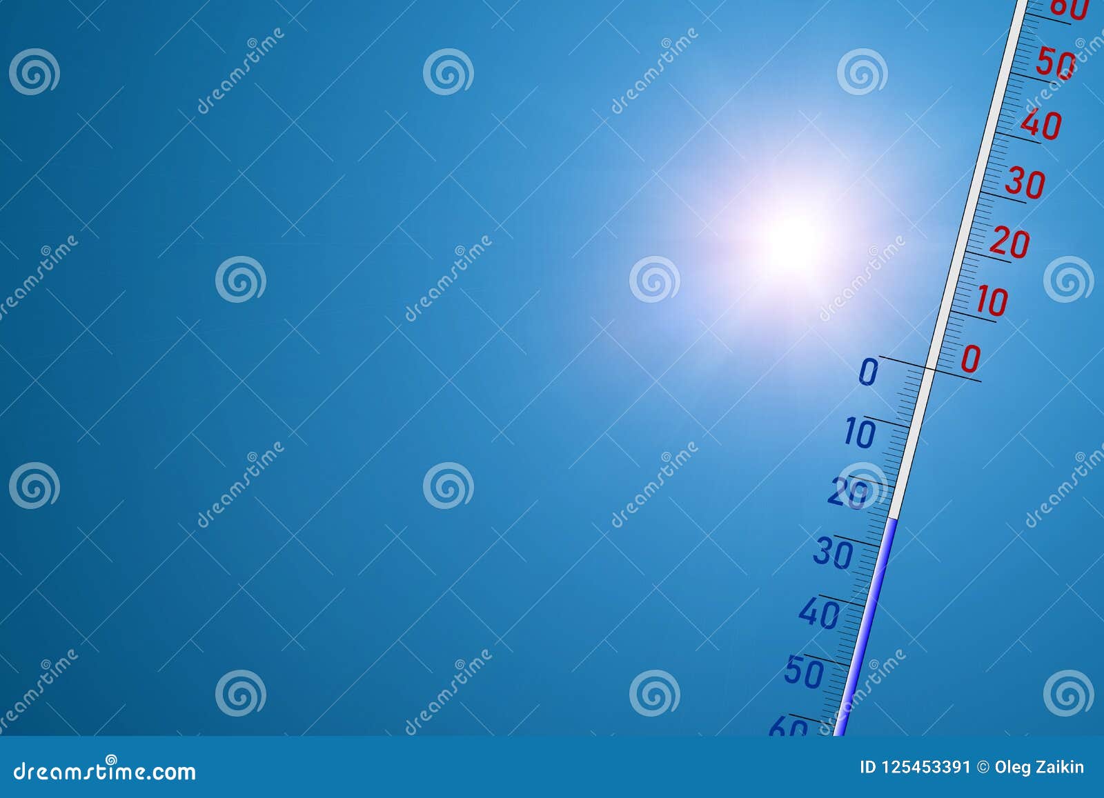 In Winter, the Thermometer Shows a Low Temperature -25 Stock Image ...