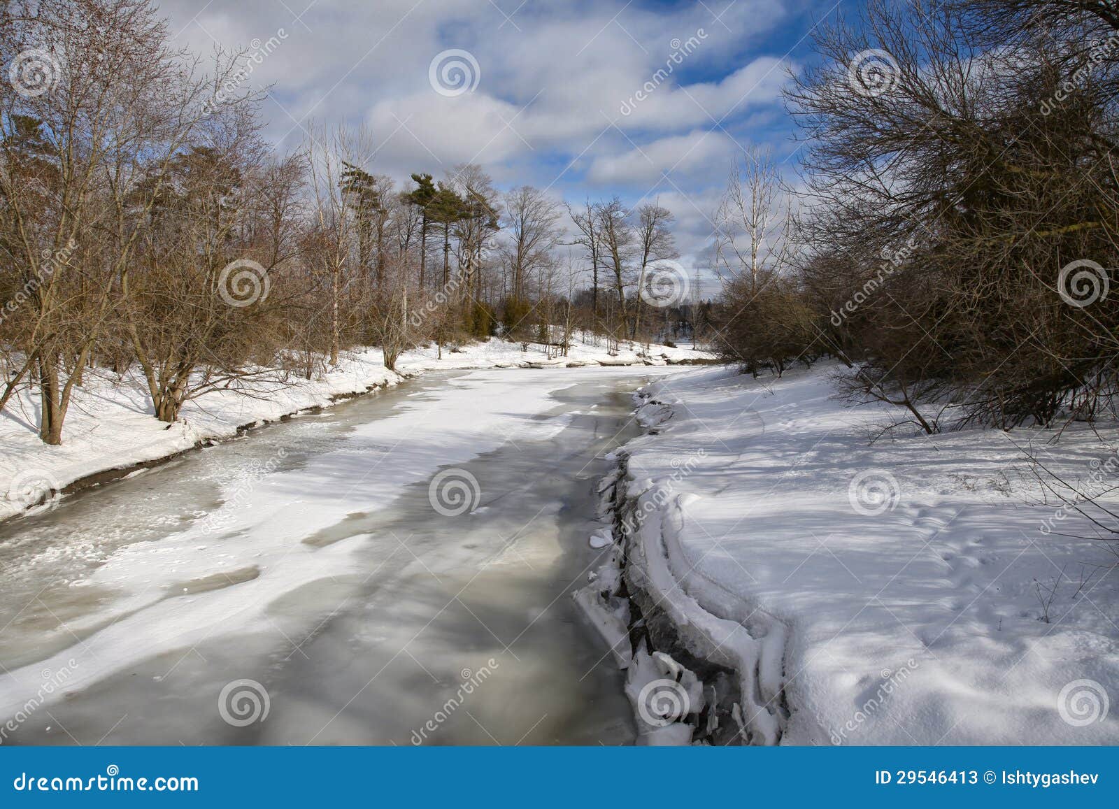 Winter in Toronto stock image. Image of backgrounds, snow - 29546413
