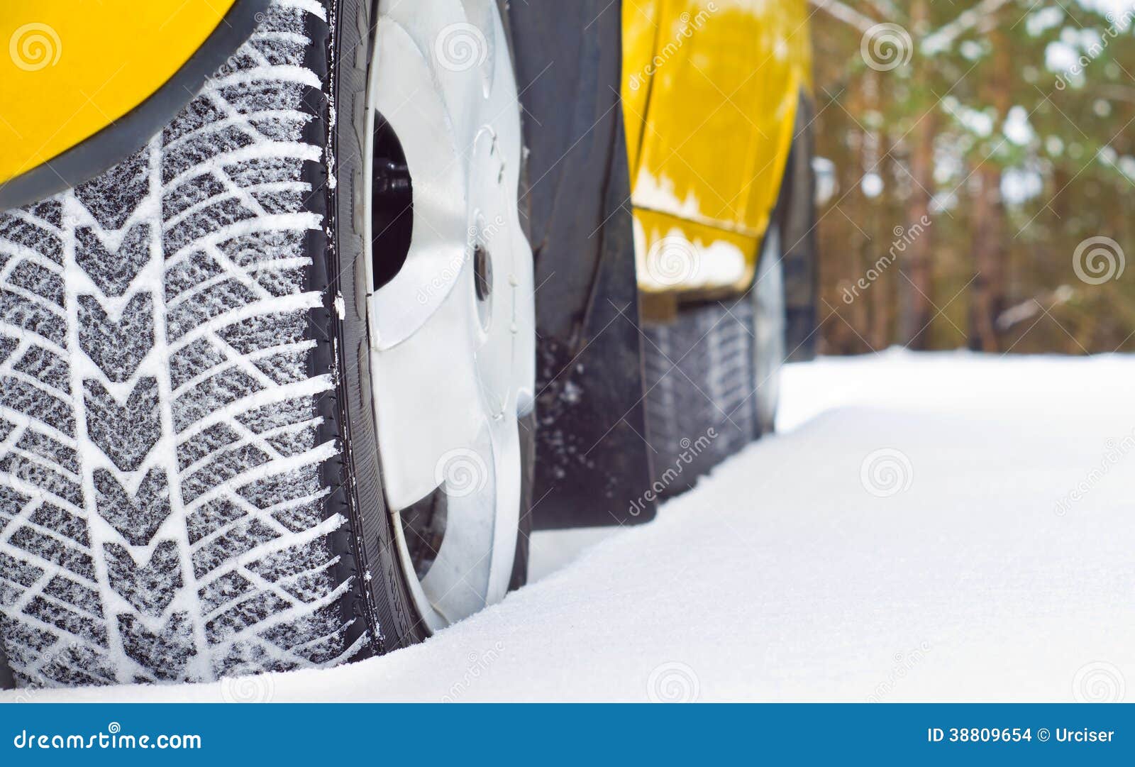 Winter tyres stock photo. Image of tire, vehicle, traction - 38809654