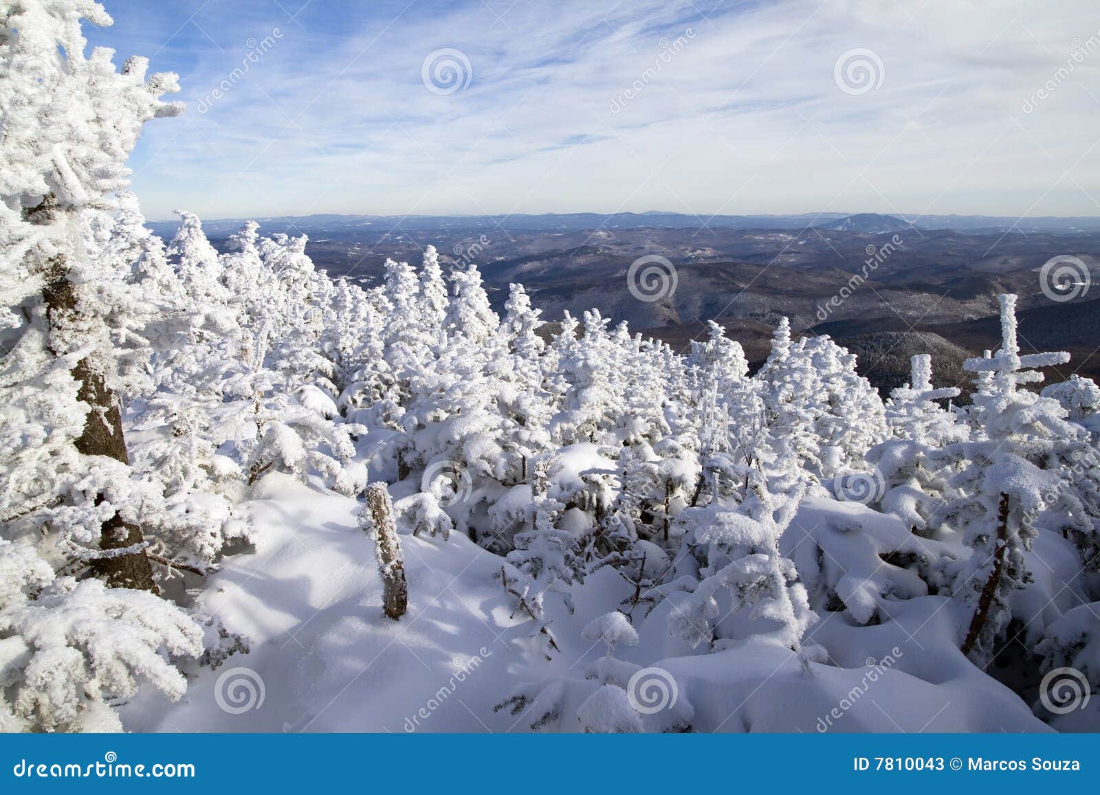 Winter in Vermont stock image. Image of nature, mountain - 7810043