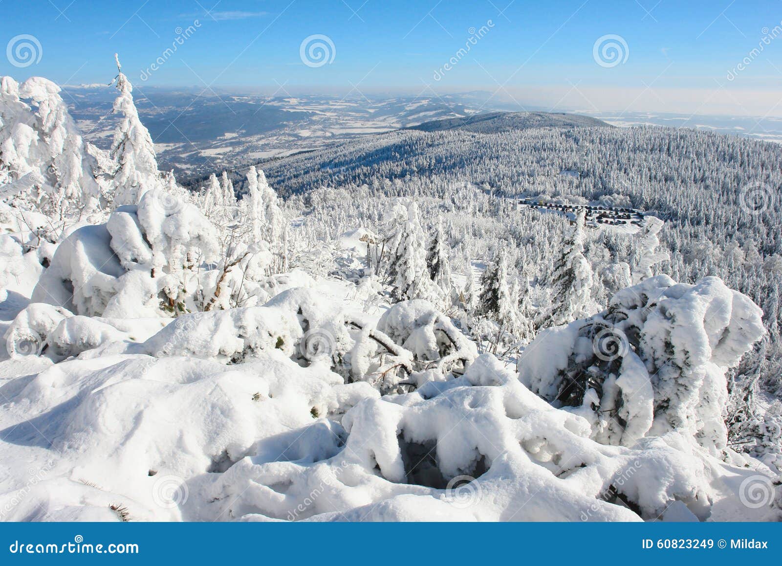 Winter, Jested, Czech Republic Stock Image - Image of sports, northern ...