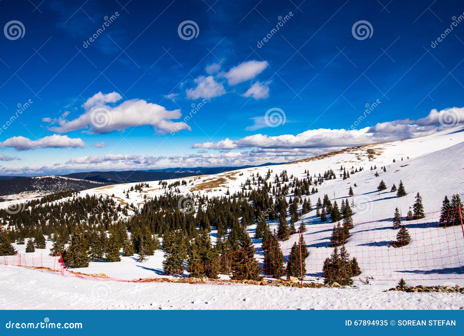 Winter view stock image. Image of frozen, lacul, lake - 67894935