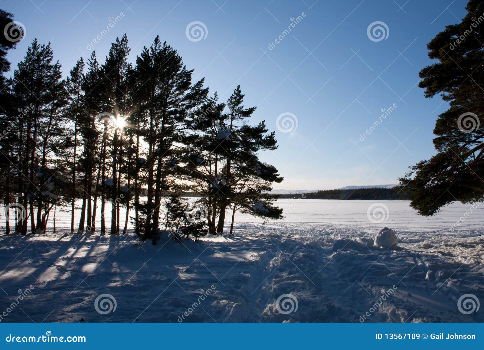 Winter Views at Aviemore stock image. Image of mountains - 13567109