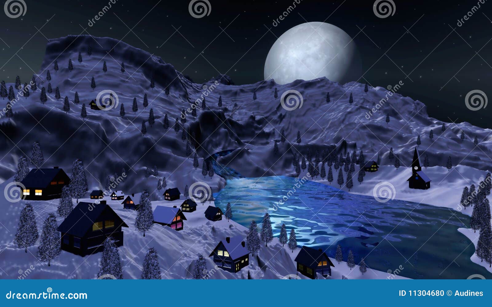 Fantasy Ice Village Stock Illustrations – 148 Fantasy Ice Village Stock ...