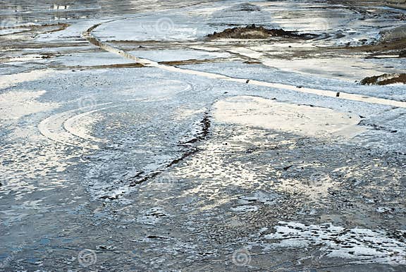 Winter Wasteland stock photo. Image of snow, rough, geology - 12701052