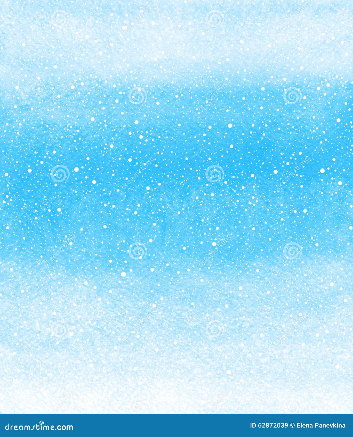 Winter Watercolor Background Snow Splash Texture Stock Illustrations ...