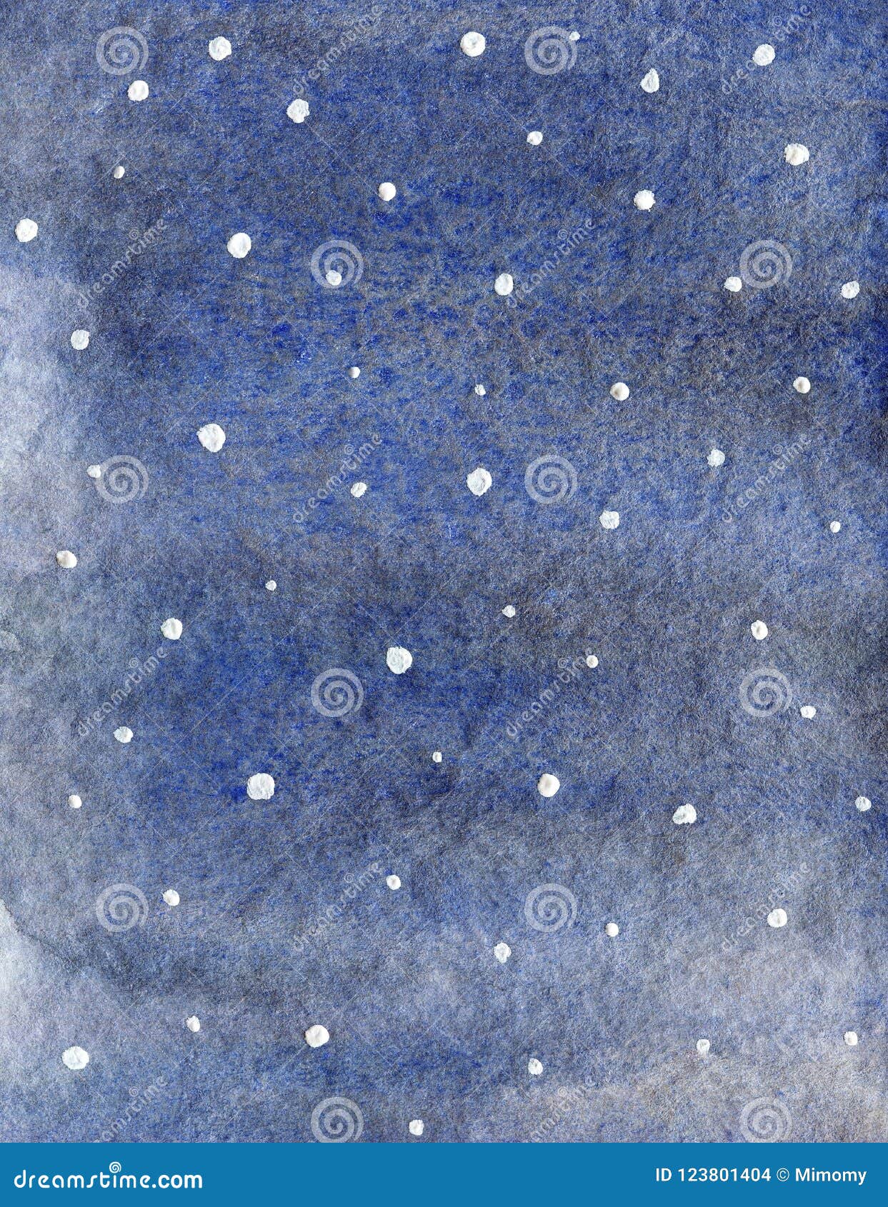 Winter Watercolor Gradient Pattern with Falling Snow Stexture Stock ...