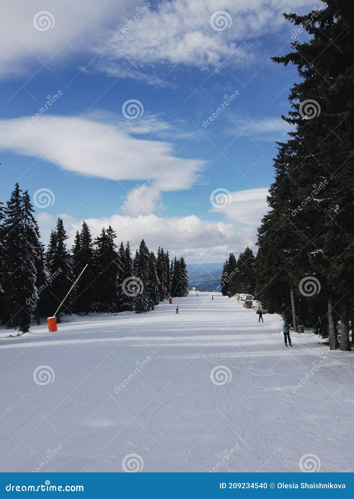 Winter weekend stock photo. Image of snow, mountains - 209234540