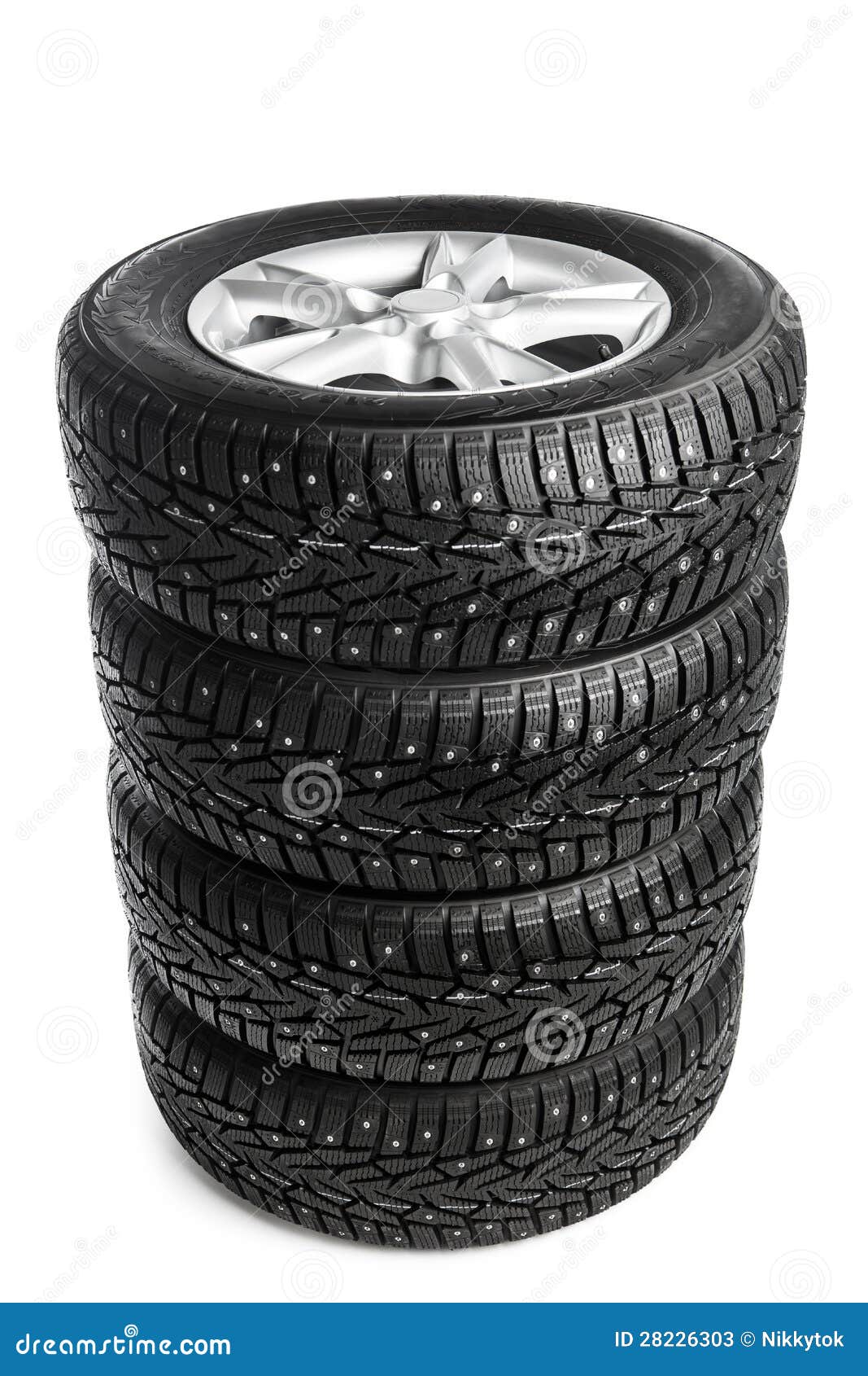 Winter wheels stack stock image. Image of isolated, black - 28226303