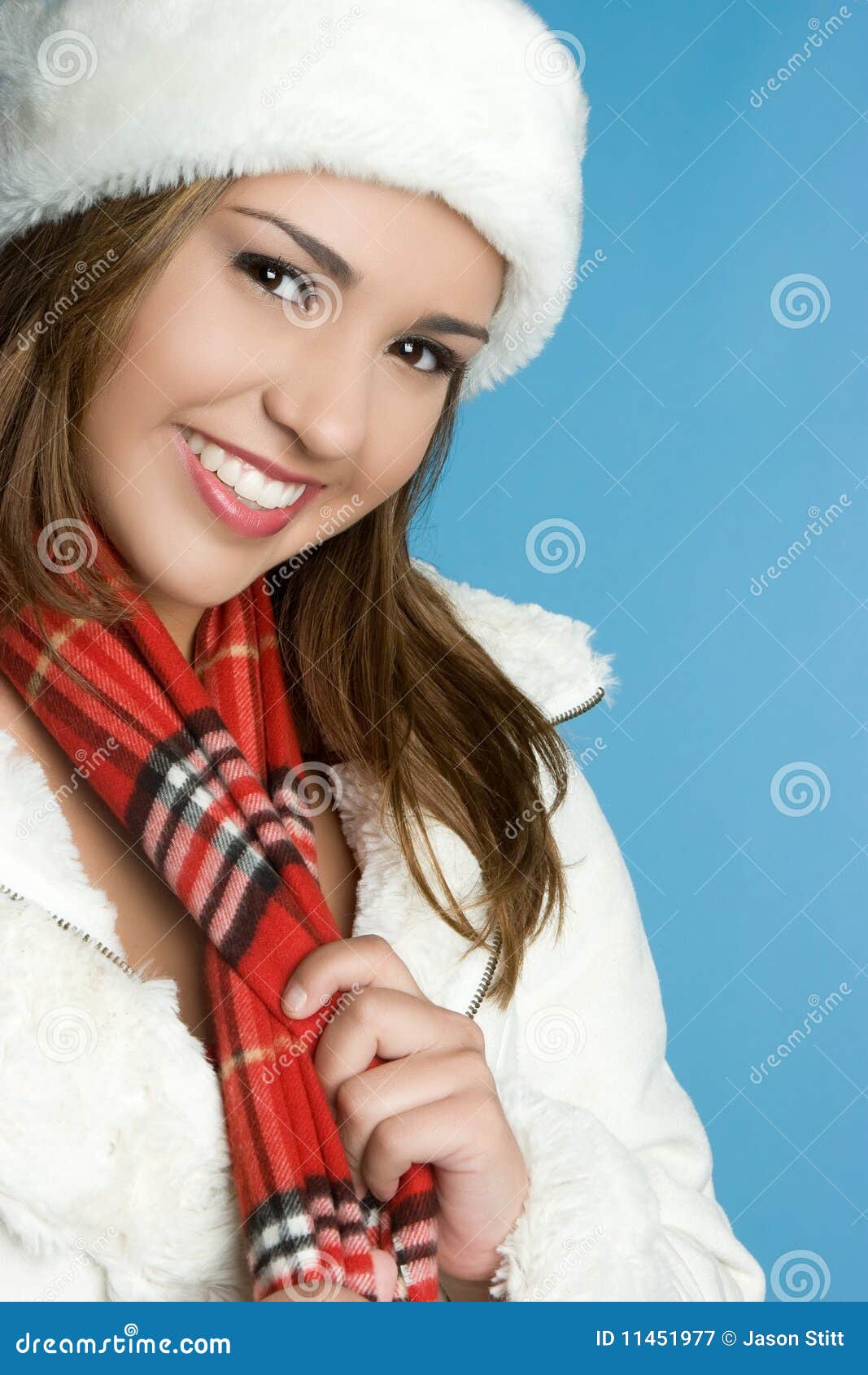 Winter Woman Smiling stock image. Image of fashion, teen - 11451977