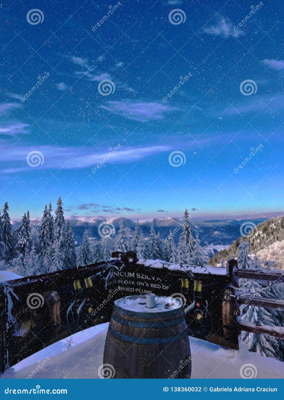 Winter wonderland editorial photography. Image of magic - 138360032