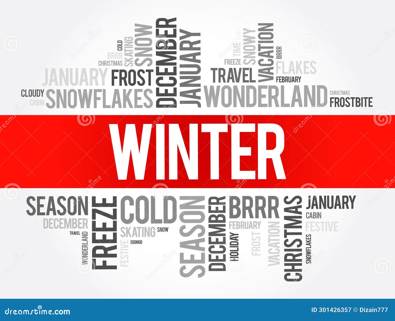 Brrr Word Bold Hand Lettering On Yellow Speech Bubble Background ...