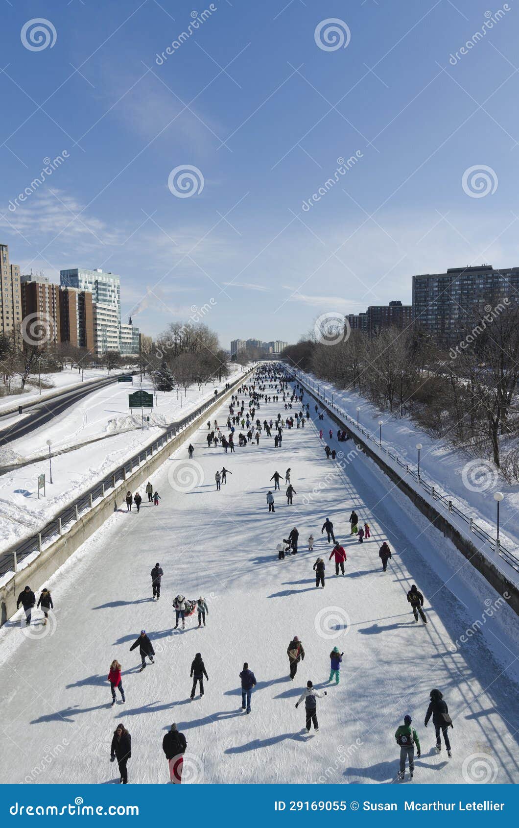 Winterlude Rideau Canal in Ottawa Editorial Image - Image of festival ...