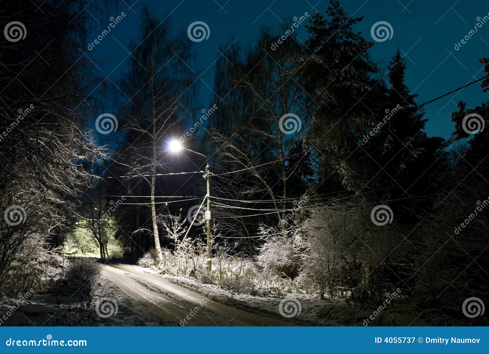 Winternacht Bild. Bild: 4055737
